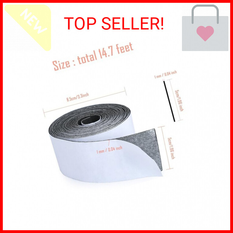 Pllieay 1 Pack Felt Tape in Self Adhesive, Polyester Felt Tape ...
