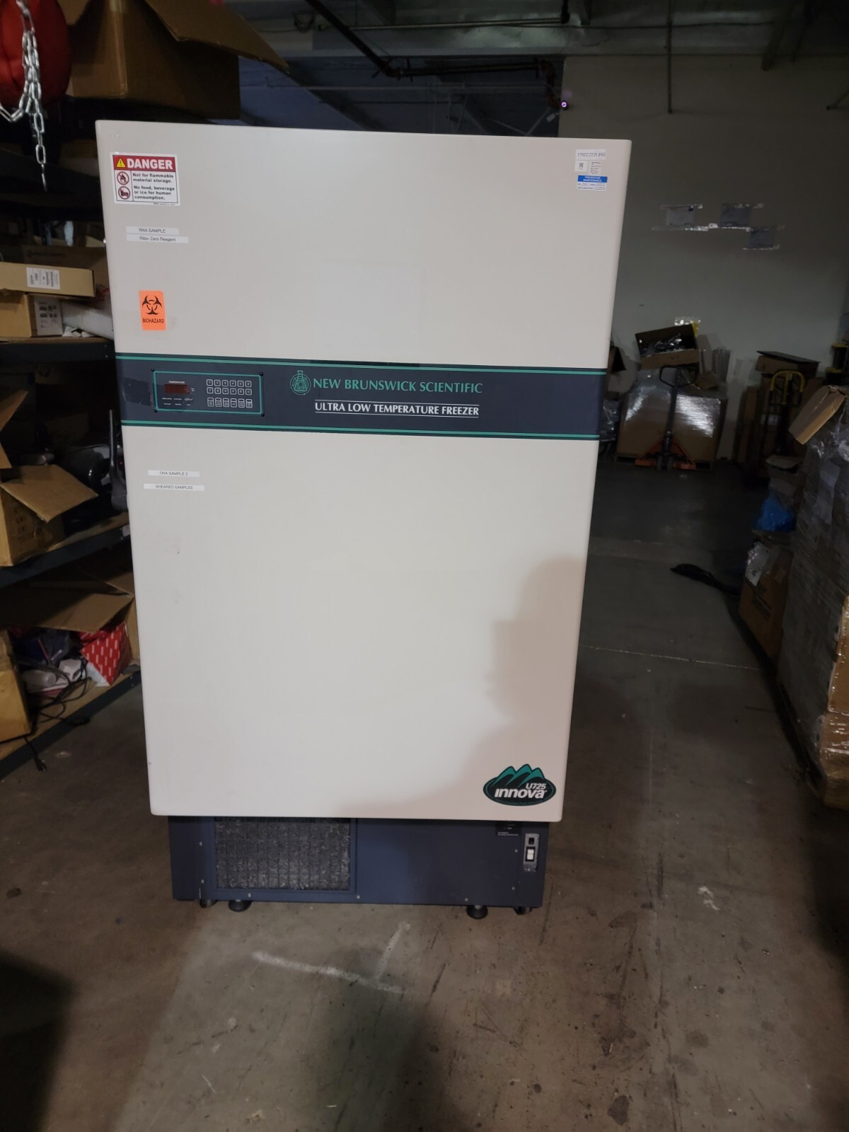 New Brunswick U9440 Innova U725 Ultra-Low Temperature Laboratory -86C ...