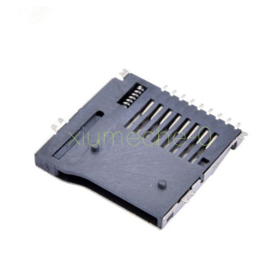 10Pcs TransFlash TF Micro Memory SD Card Self-eject Socket Plug Adapter ...