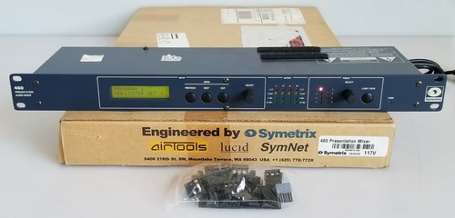 Symetrix 460, Presentation Audio Mixer, 1U Rack Mount | eBay