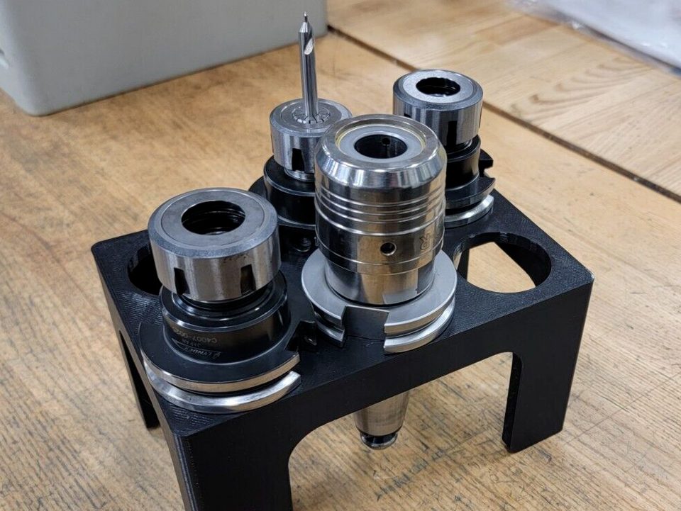 CNC Tool Rack 2-Pack: Holds 12 Tools CAT40/BT40/NMTB40, Premium 40 ...