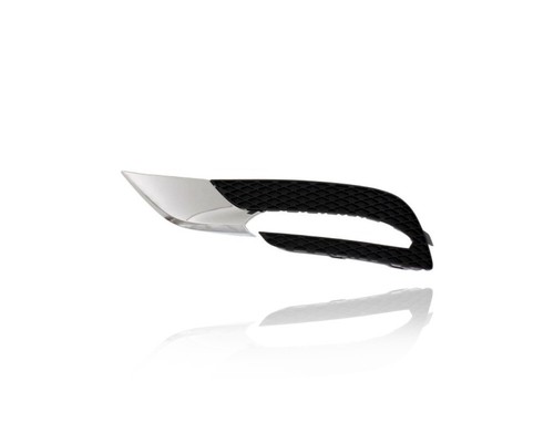 Fog Light Cover for 13-17 Enclave Matte Black With Chrome Molding Left ...