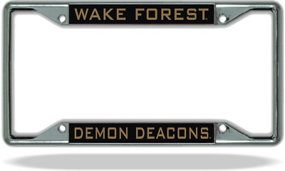 Wake Forest DEMON DEACONS License Plate Frame | eBay
