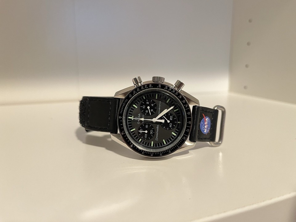 Omega Swatch Moonswatch Metal Mod Stainless Steel - Mission to Moon | eBay