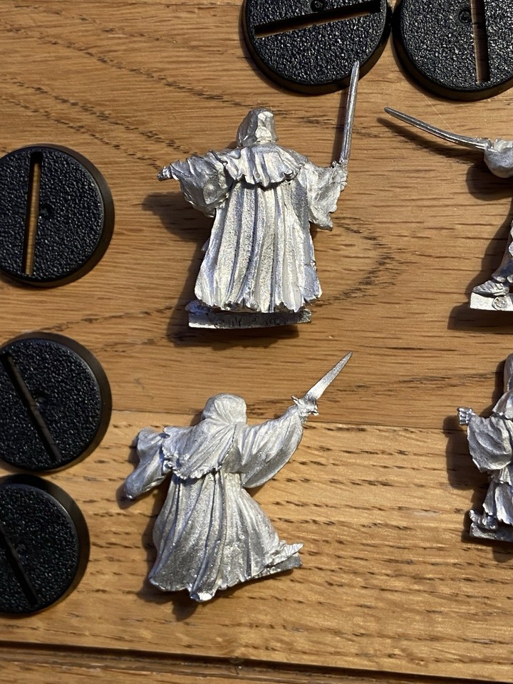 Ringwraiths Nazgul Original Metal OOP X9 Lord of the Rings Mesbg | eBay