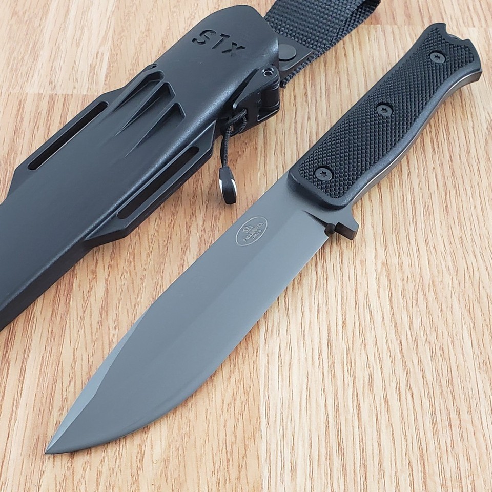 Fallkniven S1x Fixed Knife 5" Cobalt Steel Full Tang Blade Thermorun ...