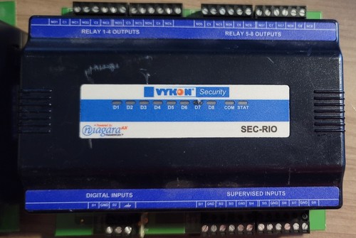 Tridium Vykon SEC-RIO Security Remote IO Module Niagara | eBay