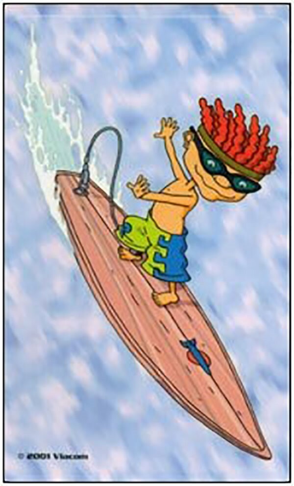 Rocket Power Otto Surfing