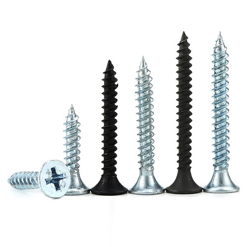 Phillips Flat Head Self Tapping Screws M3.5 Carbon Steel Wallboard ...