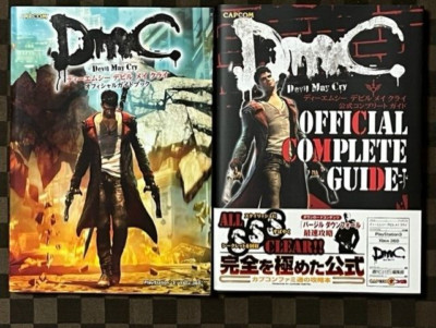 DmC Devil May Cry Official Guide Book & Official Complete Guide Book ...