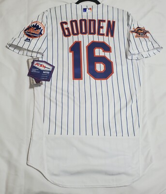 AUTHENTIC MAJESTIC 40 MEDIUM DWIGHT GOODEN FLEX BASE TBTC Jersey | eBay
