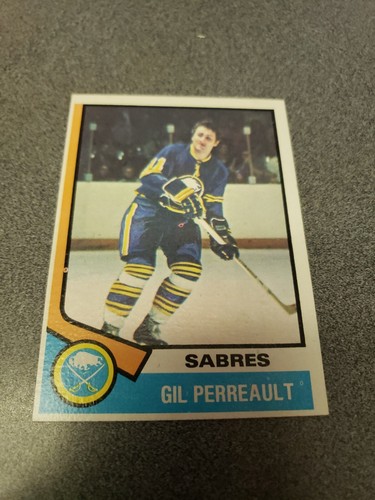 1974-75 Topps Hockey Gilbert Gil Perreault #25 Buffalo Sabres | eBay