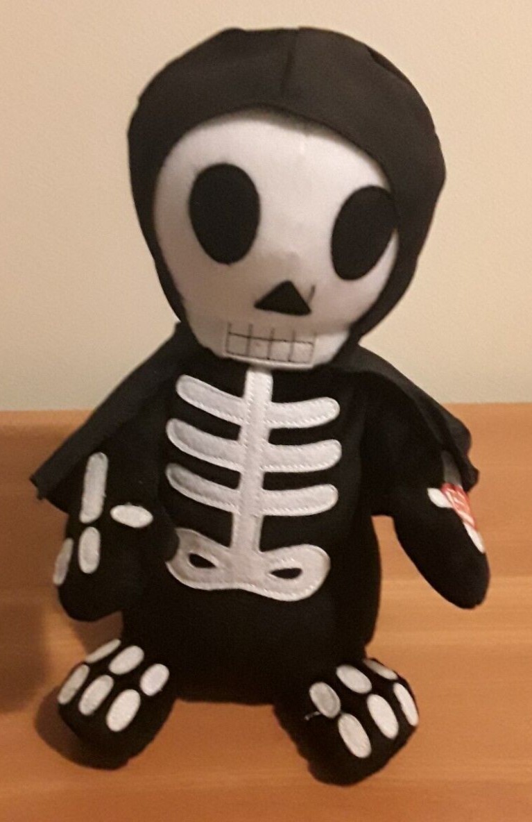 Plush Animated Skeleton Halloween Decoration | eBay