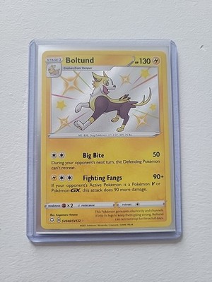 Boltund Shiny Holo Rare Shining Fates: Shiny Vault SV040/SV122 NM | eBay