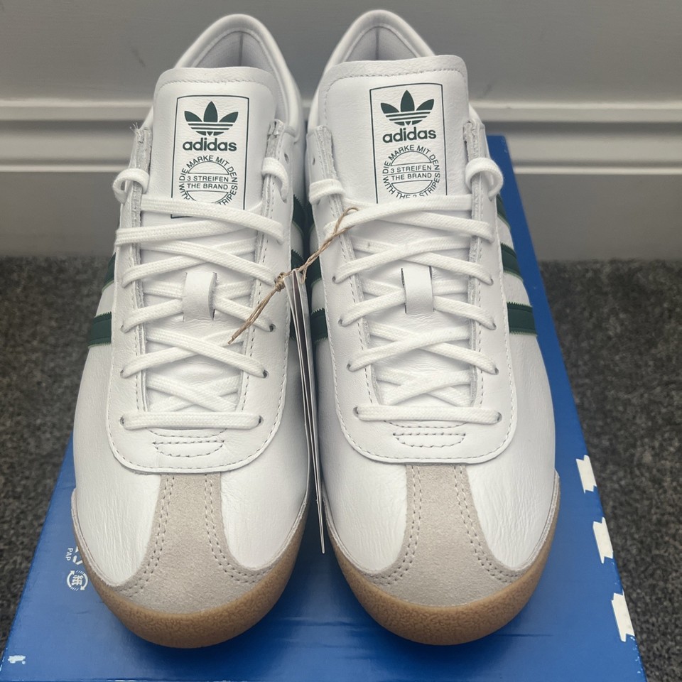 Adidas Originals Italia 70s White Collegiate Green Men's UK Size 11.5 ...