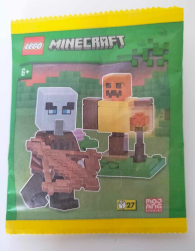 Lego 662306 Pillager with Training Dummy - Minecraft Figurine Neuf et ...