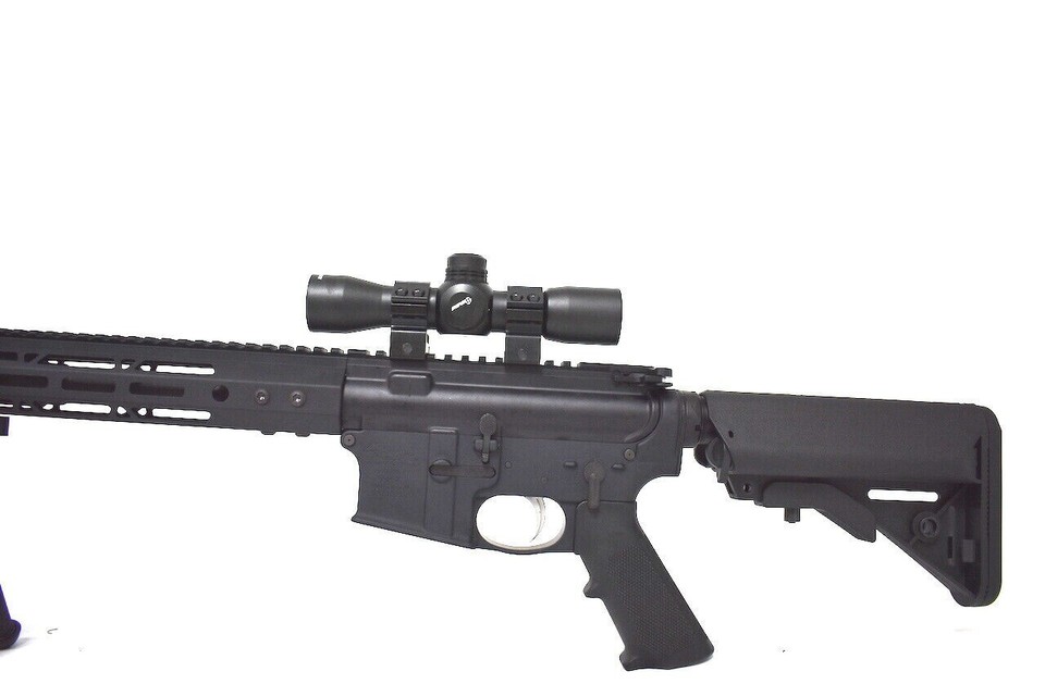 Sniper 1X25 Red Green Dot Sight Scope Style 1'' Picatinny Mount + Flip ...