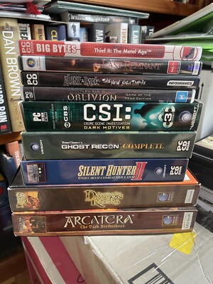 Nine Old PC role playing Games in original boxes | eBay