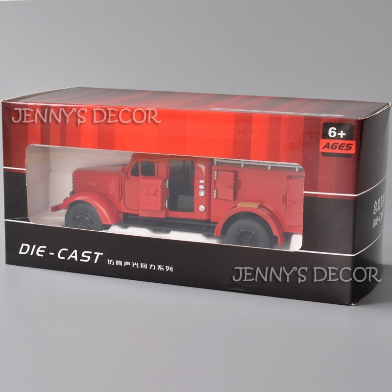 1:32 Scale Diecast Vehicle Model Toy China FAW Jiefang Fire Engine ...