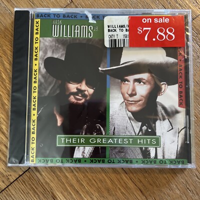 Hank Williams Jr. & Hank Williams Sr. - Back To Back: Their Greatest ...