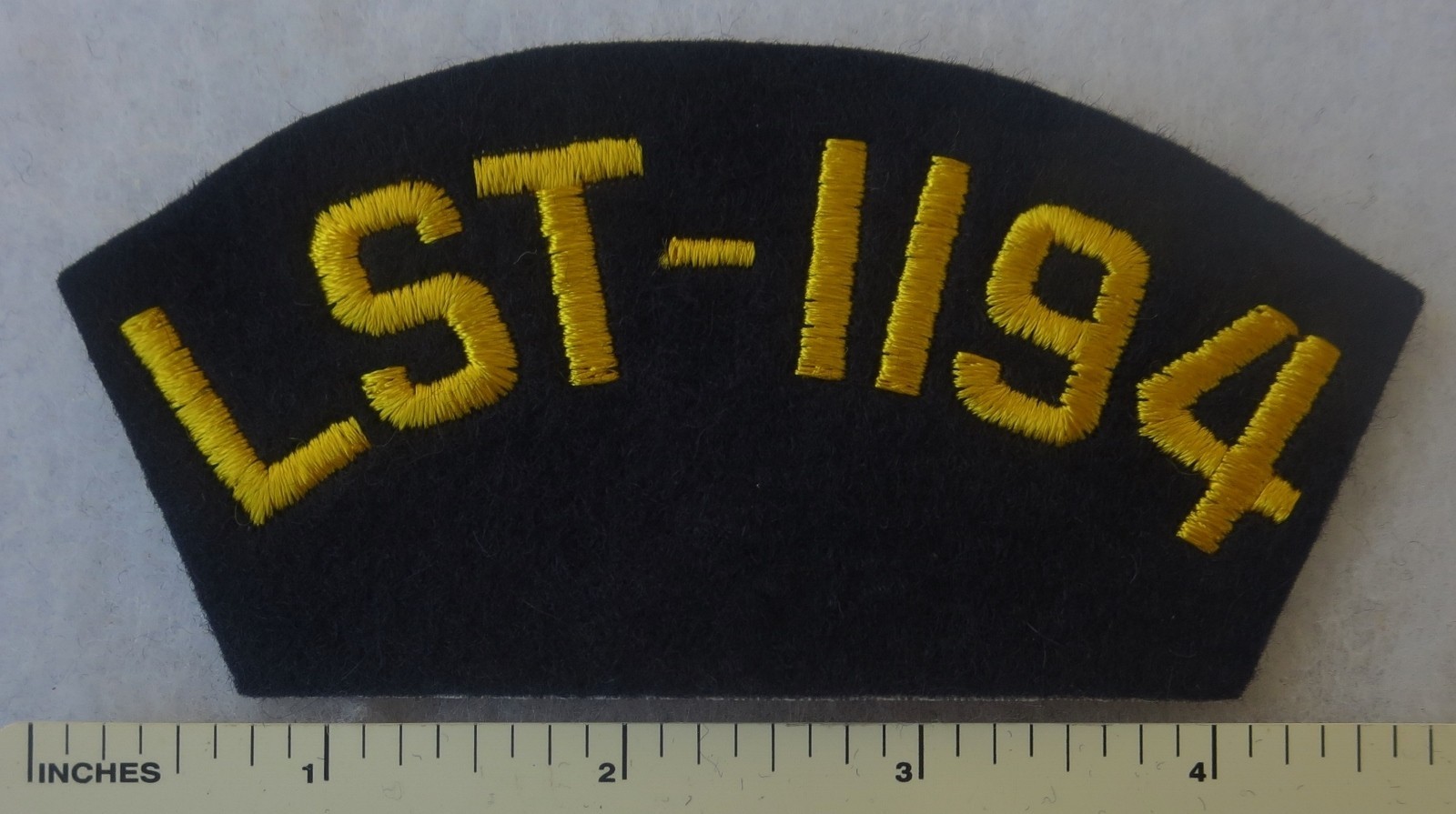 LST-1194 - USS LA MOURE COUNTY US NAVY SHIP HAT / CAP PATCH 1971-2000 ...