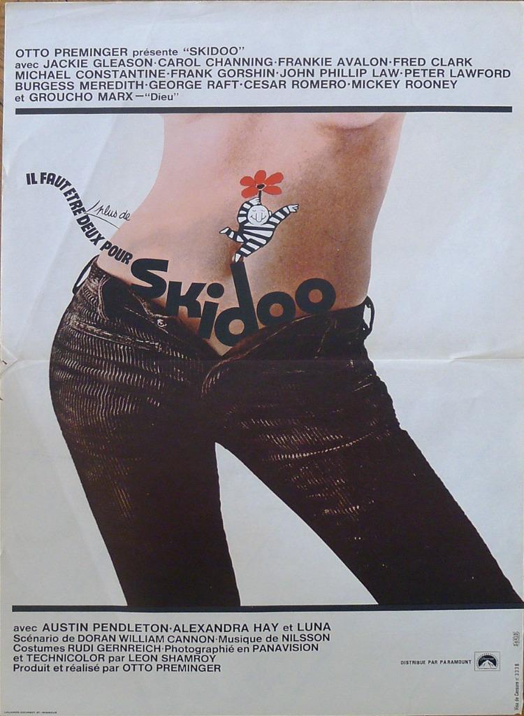 SKIDOO - PREMINGER / MARX / ROONEY - SEXY WOMAN - ORIGINAL FRENCH MOVIE ...