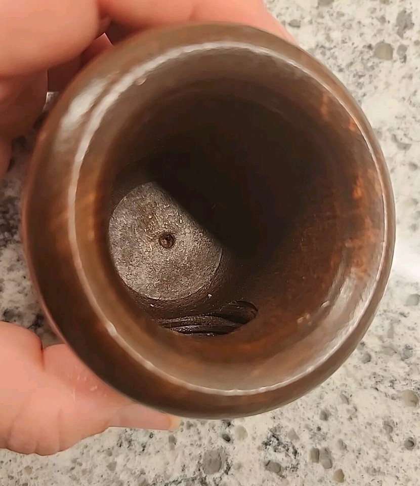 Vintage Nutcracker Solid Walnut Wood Hand Crank | eBay