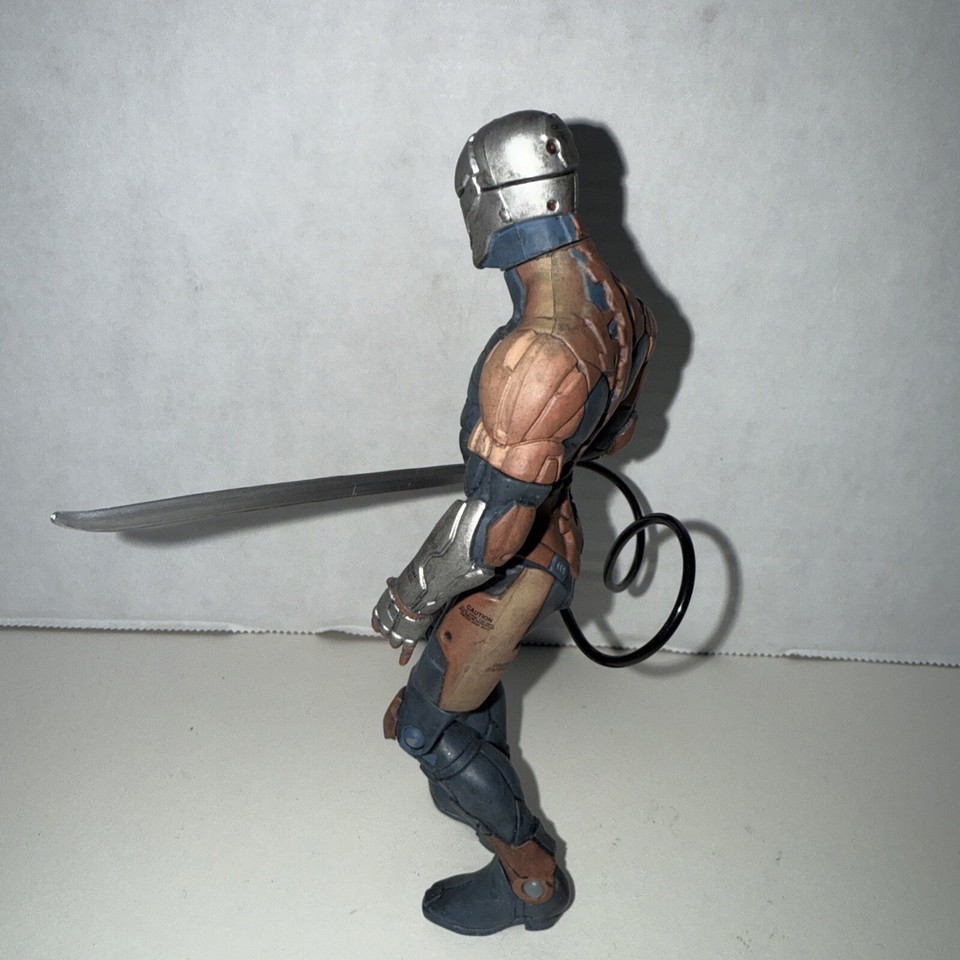 1999 McFarlane Toys Metal Gear Solid GRAY FOX Cyborg Ninja Action ...
