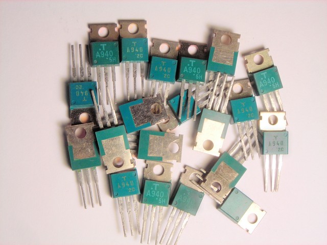 2SA940 Toshiba Transistors - 20 Pcs Green Transistor for sale online | eBay