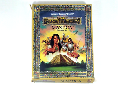 AD&D 2nd Edition Forgotten Realms MAZTICA Campaign Set #1066 | eBay