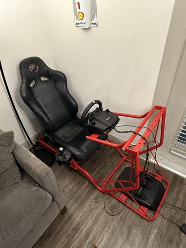 Complete Racing Sim Logitech Wheel Shifter And Pedals With Clutch Plus ...