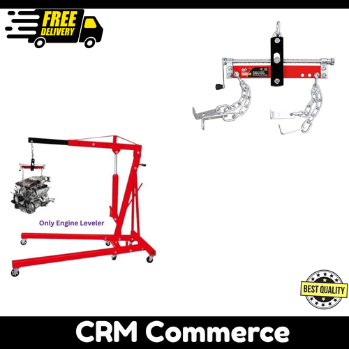 Heavy Duty Engine Hoist Leveler Cherry Picker Shop Crane Load Lift Tool ...