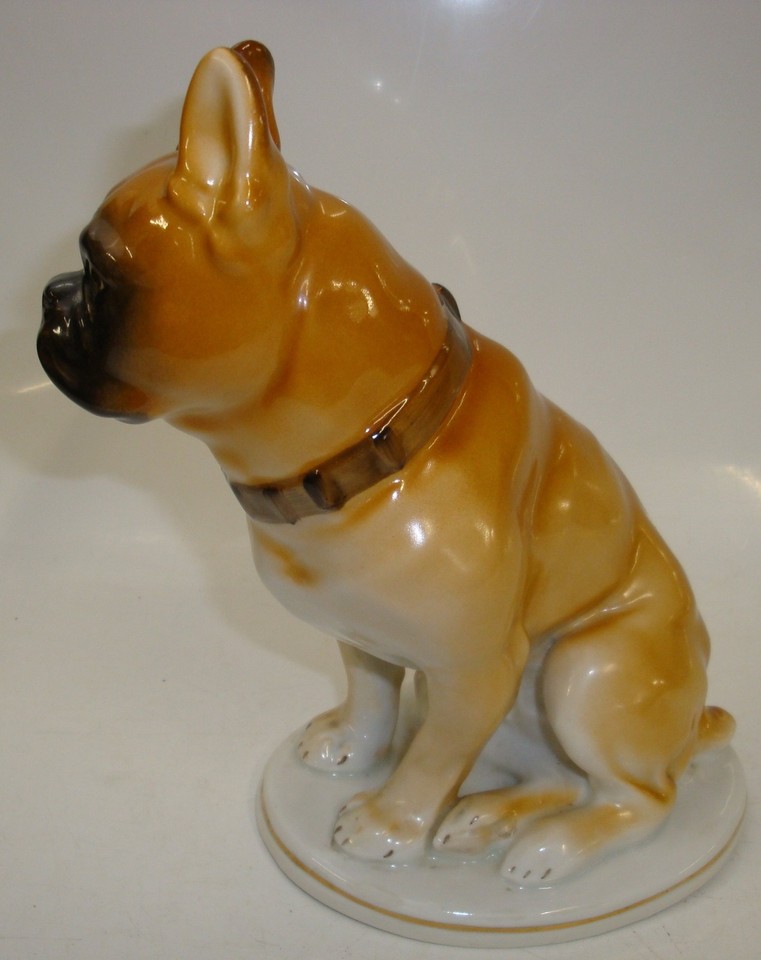 Ceramic Boxer Dog USSR Vintage Lomonosov Made Soviet Union | eBay UK