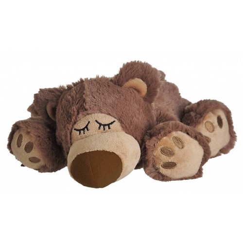 Greenlife Heat Plush Animal Pillow, Sleepy Bear, Brown 4260101890818 ...