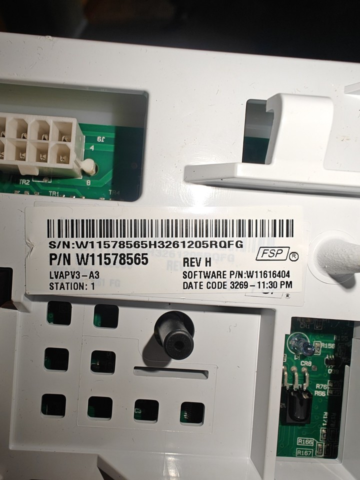 Whirlpool Washer Control Board PN: W11578565 | eBay