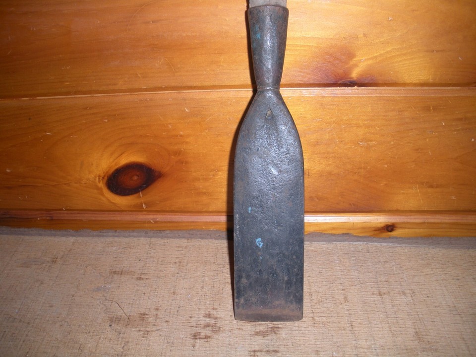 Vintage Hand Forged Carpenter's Chisel / Slick / Early Tool with 3" Bit ...