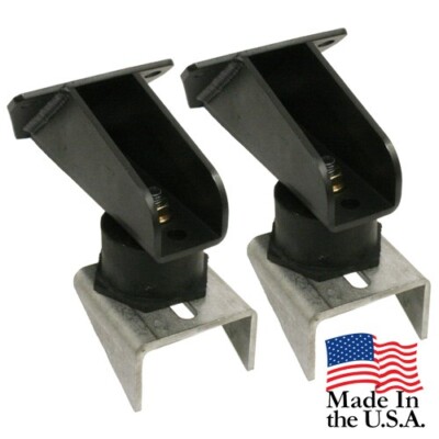 Universal Steel Motor Mounts Biscuit Style 3 Bolt Weld In Chevy SBC BBC ...