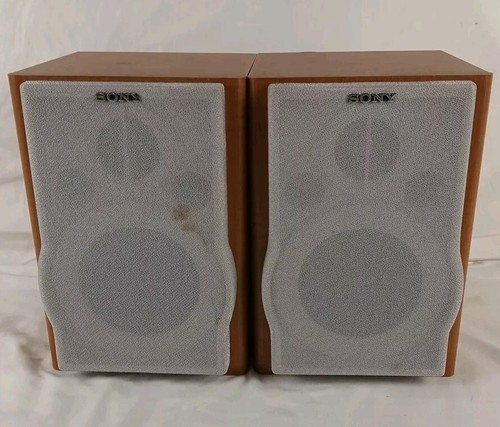 Sony SS-CEP707 2-Way Bookshelf Speakers Pair Tested Working | eBay
