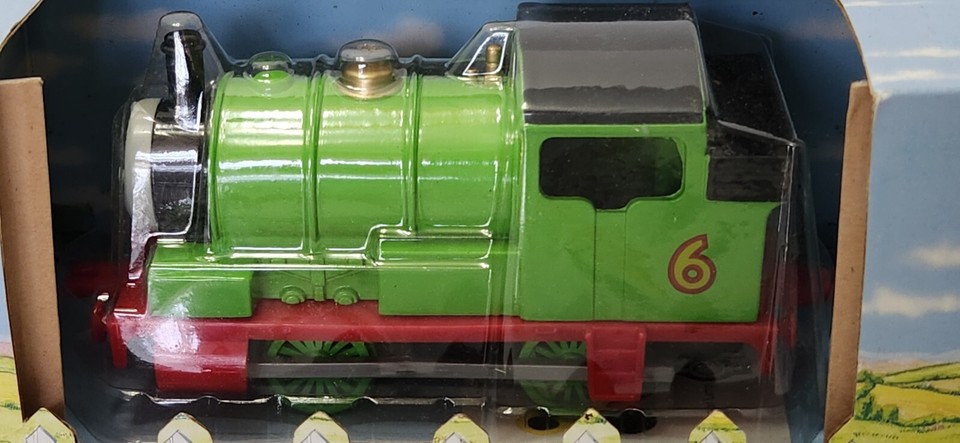 Vintage Thomas The Tank Engine Percy Pullback Die Cast ERTL Shining ...