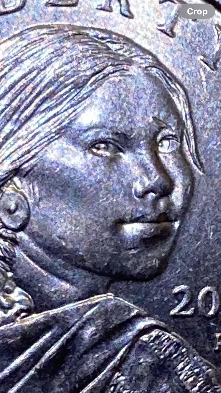 2000-P RARE SACAGAWEA DOLLAR No Edge Writing! | eBay