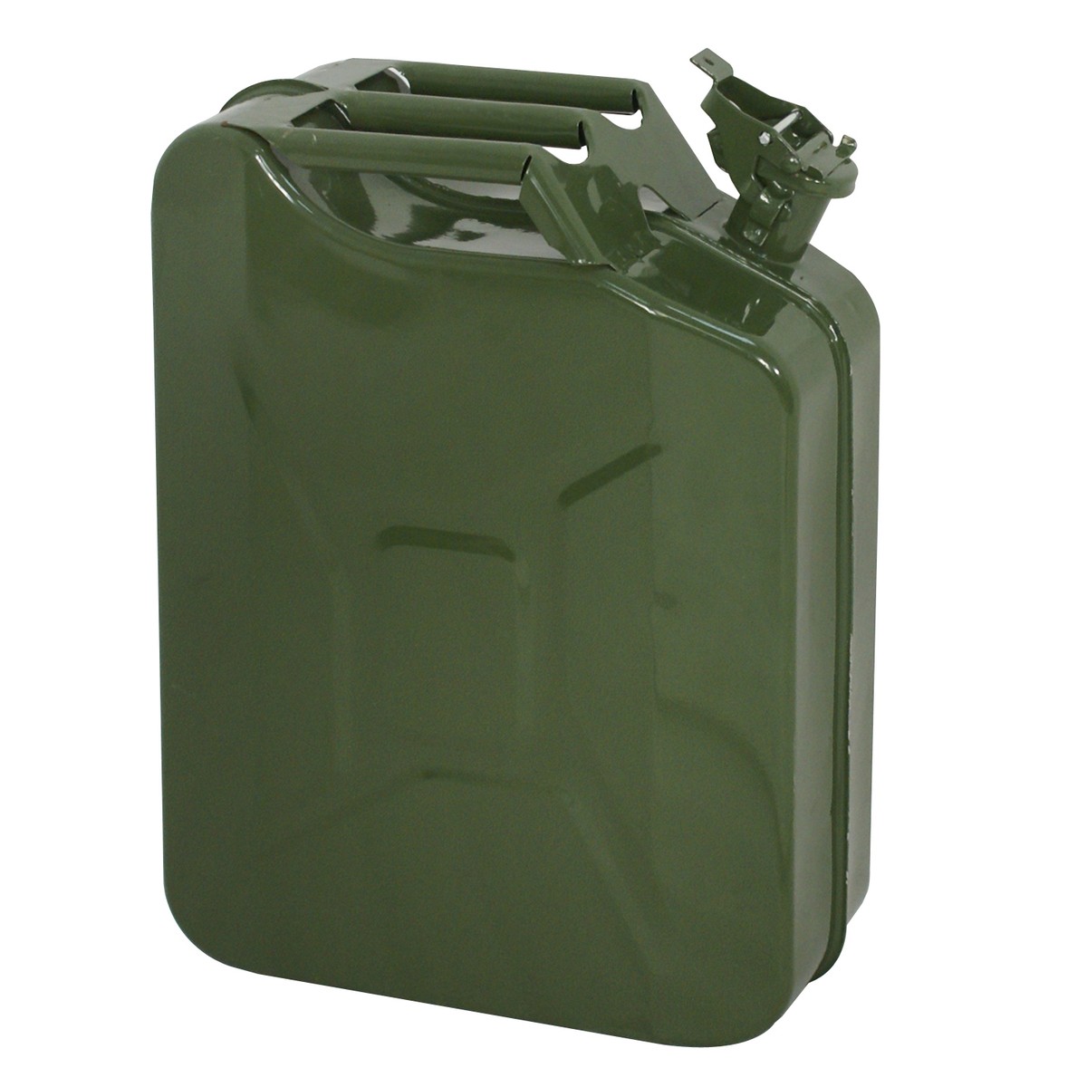Emergency Fuel Storage 5L Green Military Style Jerry Can - ABS Plastic ...