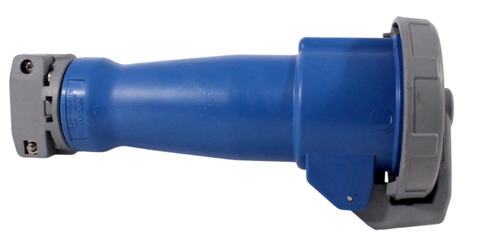 Hubbell 560C9W Pin and Sleeve 60A 120/208V 4P 3PH 5 Wire Watertight ...