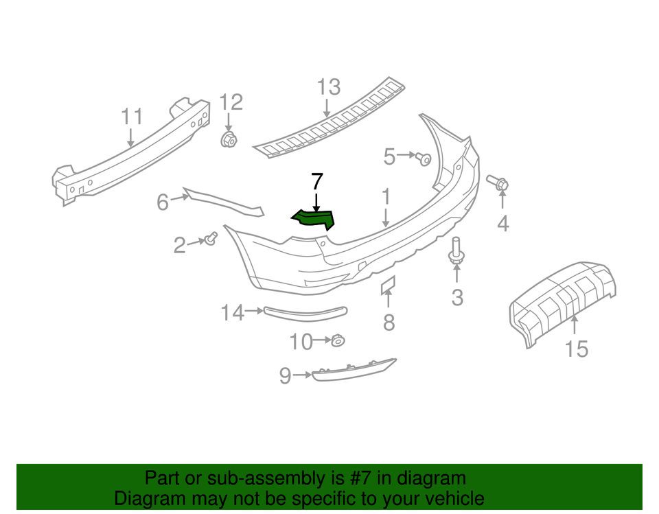 Genuine Subaru Corner Support 57707sc060 | eBay