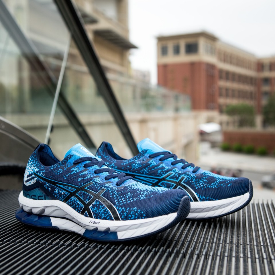 Asics Gel-Kinsei Blast Le 2 Blue Mens Athletic Running Shoes US Size 7. ...