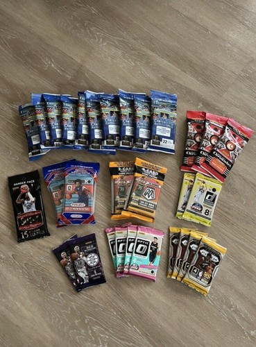 2021-22 Panini Prizm Basketball NBA Cello Packs Lot PLEASE READ ...
