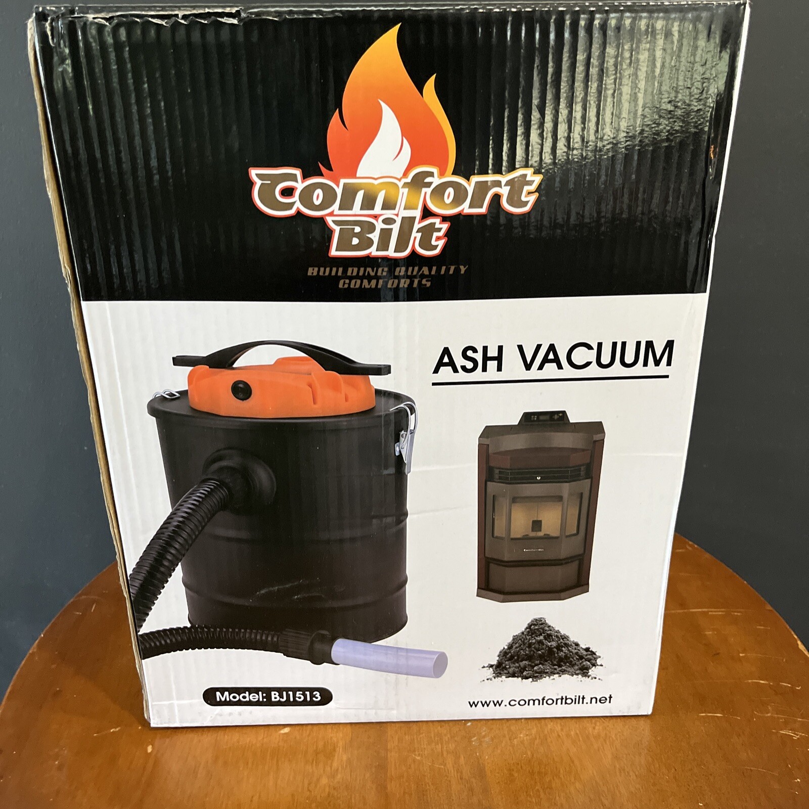 Comfortbilt 2.5HP Ash Vacuum for Wet or Dry Ash 6.5 Gal Barrel Capacity ...