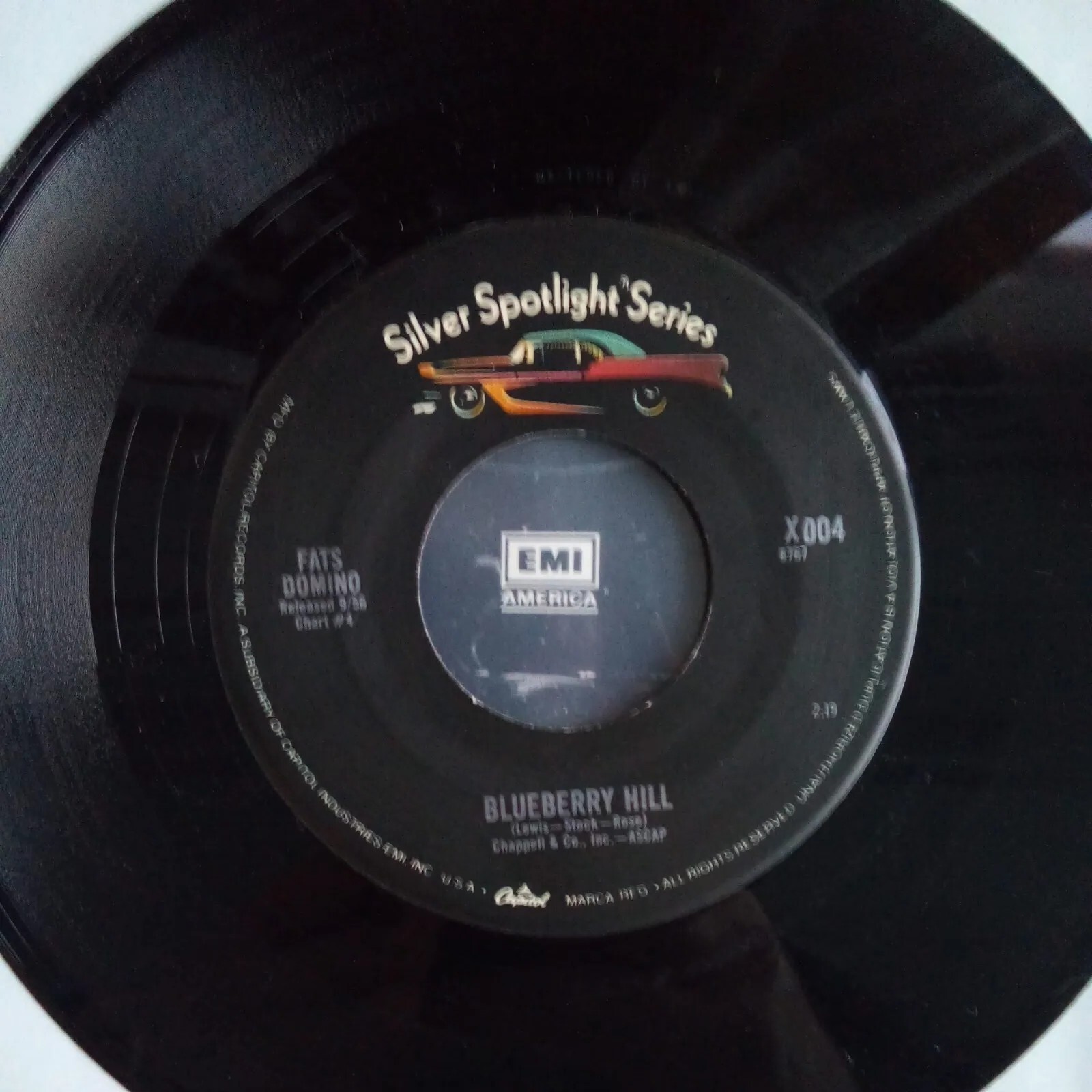Fats Domino Blueberry Hill / Bo Weevil, Capitol - Silver Spotlight ...