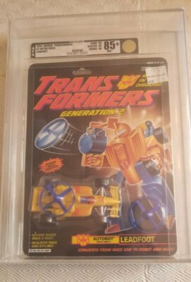 Transformers Generation 2 Leadfoot (Hasbro 1994) AFA 85+ 85/90/90 | eBay
