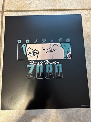 GameStop Promo Poster Pirate Hunter Zoro | eBay