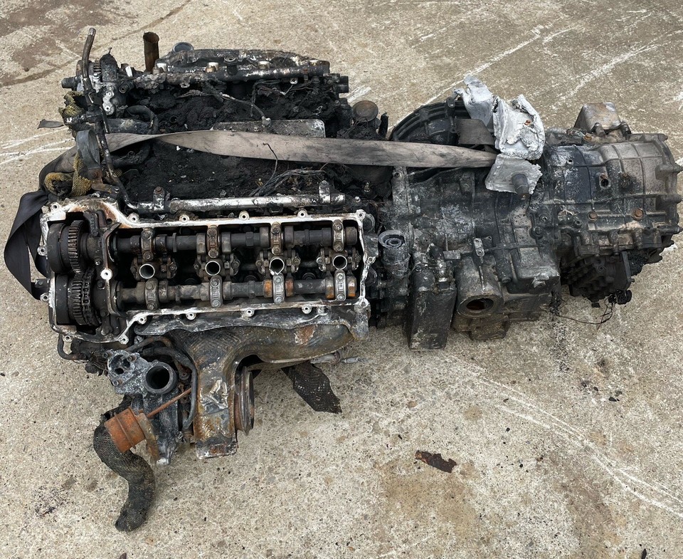 15-21 Mclaren 540 600 570s Engine M838T 3.8l Twin Turbo Turns W Trans ...